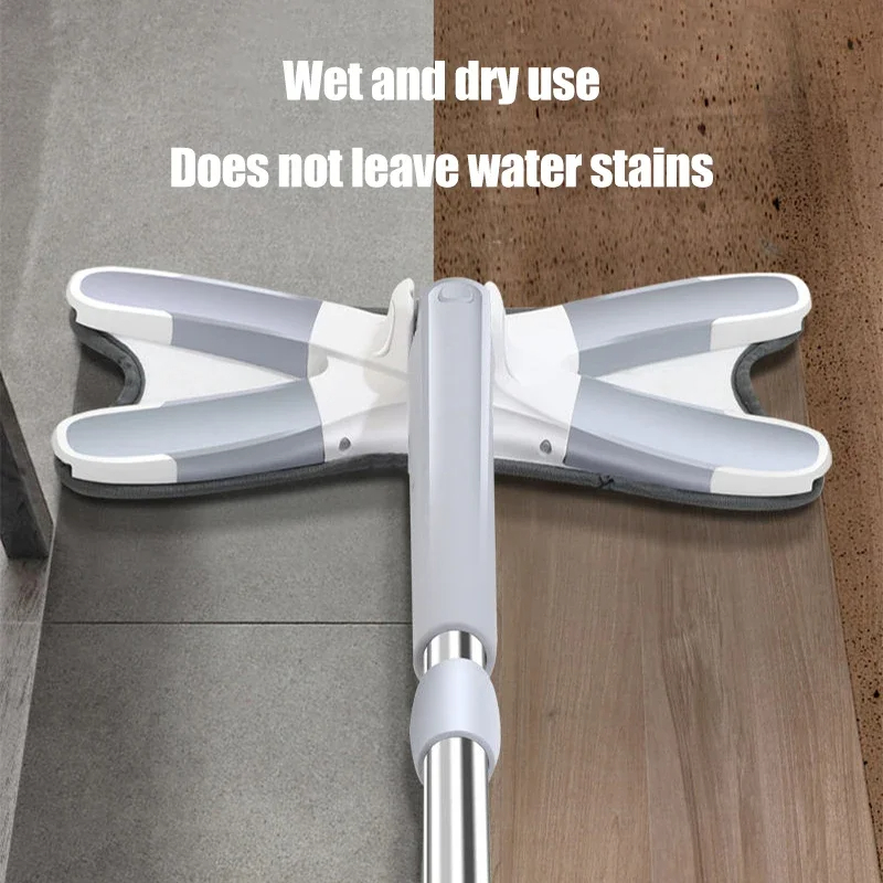 Twist Mop, X Shape Microfiber Mop, Floor Clean Mop Twist Mop With 360 ...