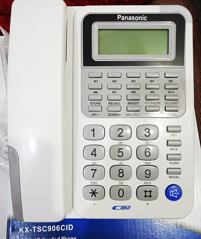 Telephone Set Cli KX-TSC906 / TSC83CID | Daraz.pk