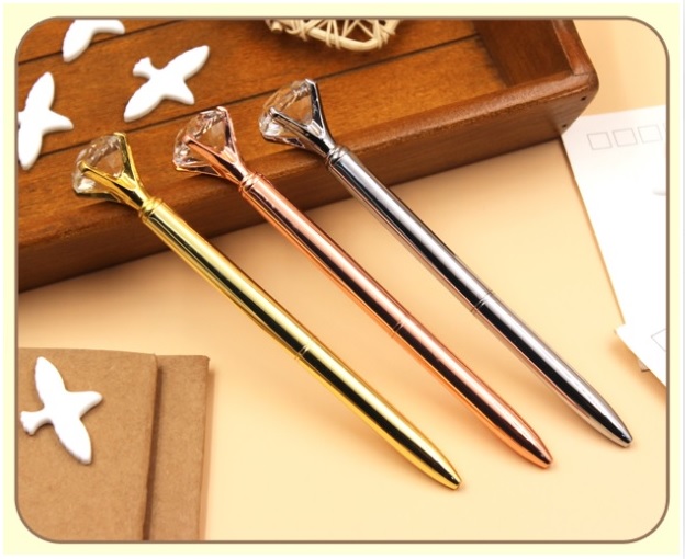 Metal Diamond Ball Pen Price in Pakistan - View Latest Collection of Pens