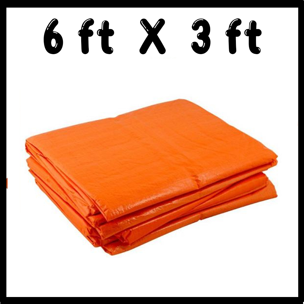 WATER PROOF TARPAL ORANGE | PLASTIC TARPAULIN | LONG LASTING RAINPROOF ...