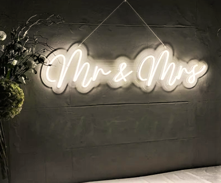 Customized NEON Sign plate - Name Plate - 4 Letters Alphabets | Daraz.pk