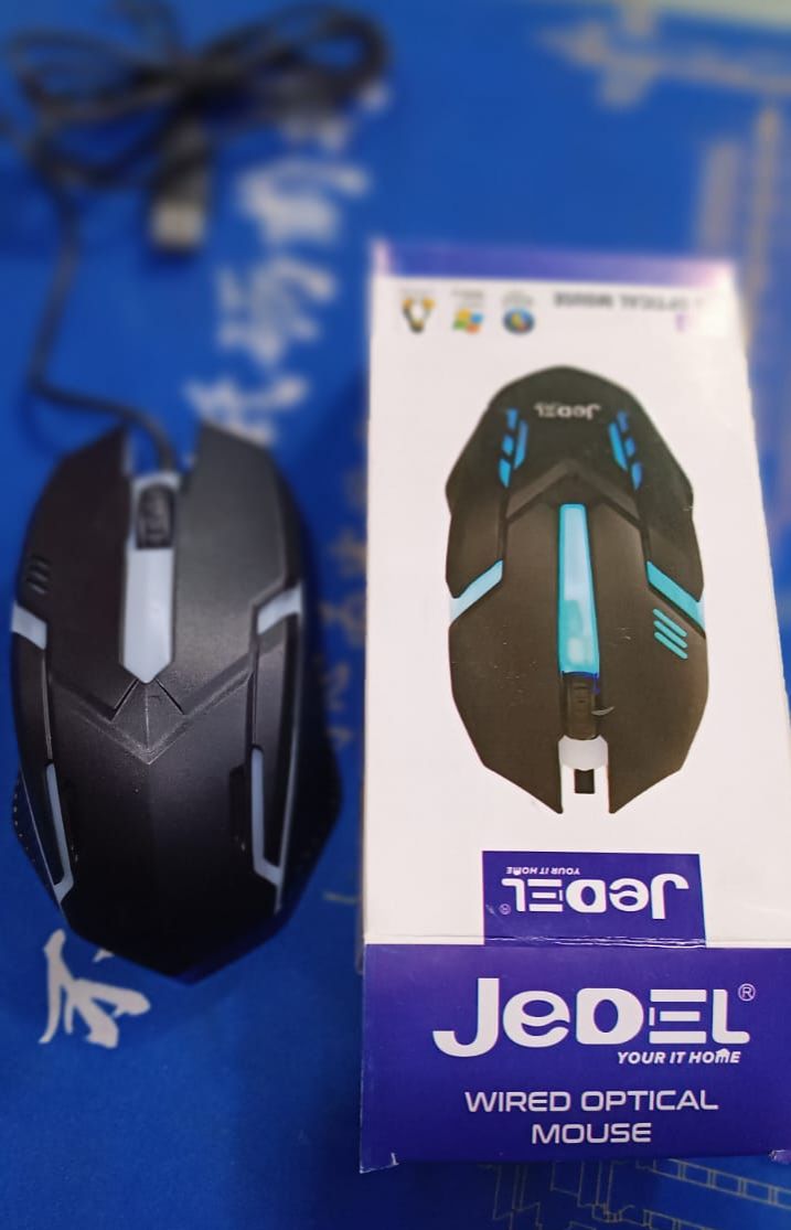 JeDel Wired optical mouse | Daraz.pk