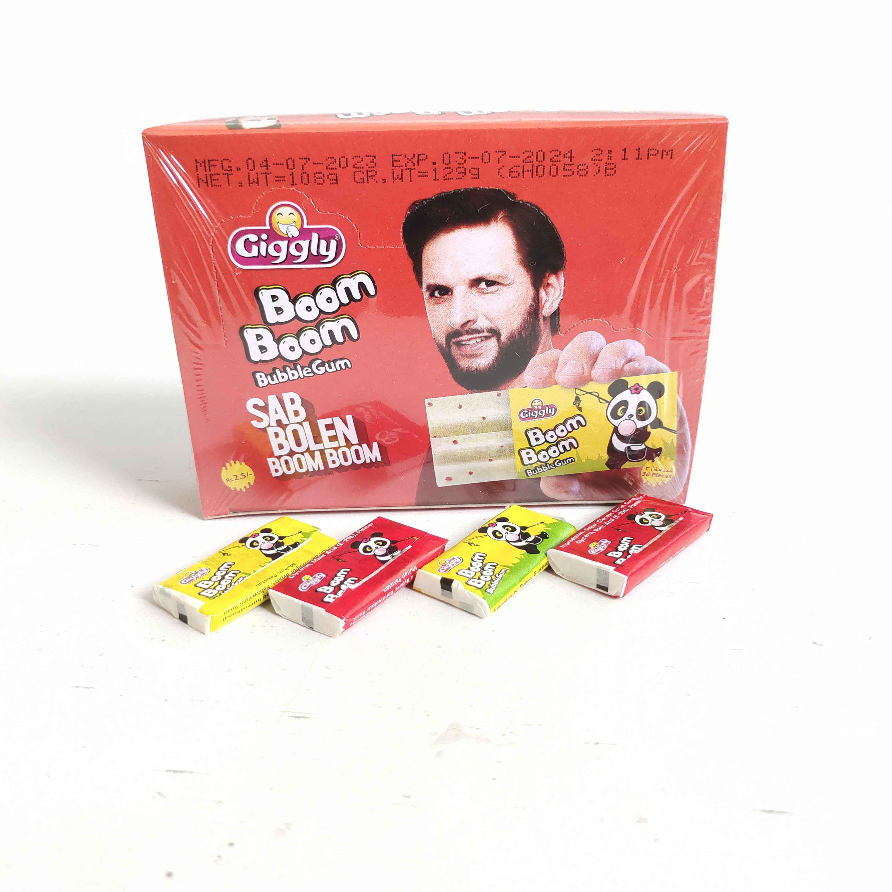 Boom Boom bubble gum 36 pieces | Daraz.pk