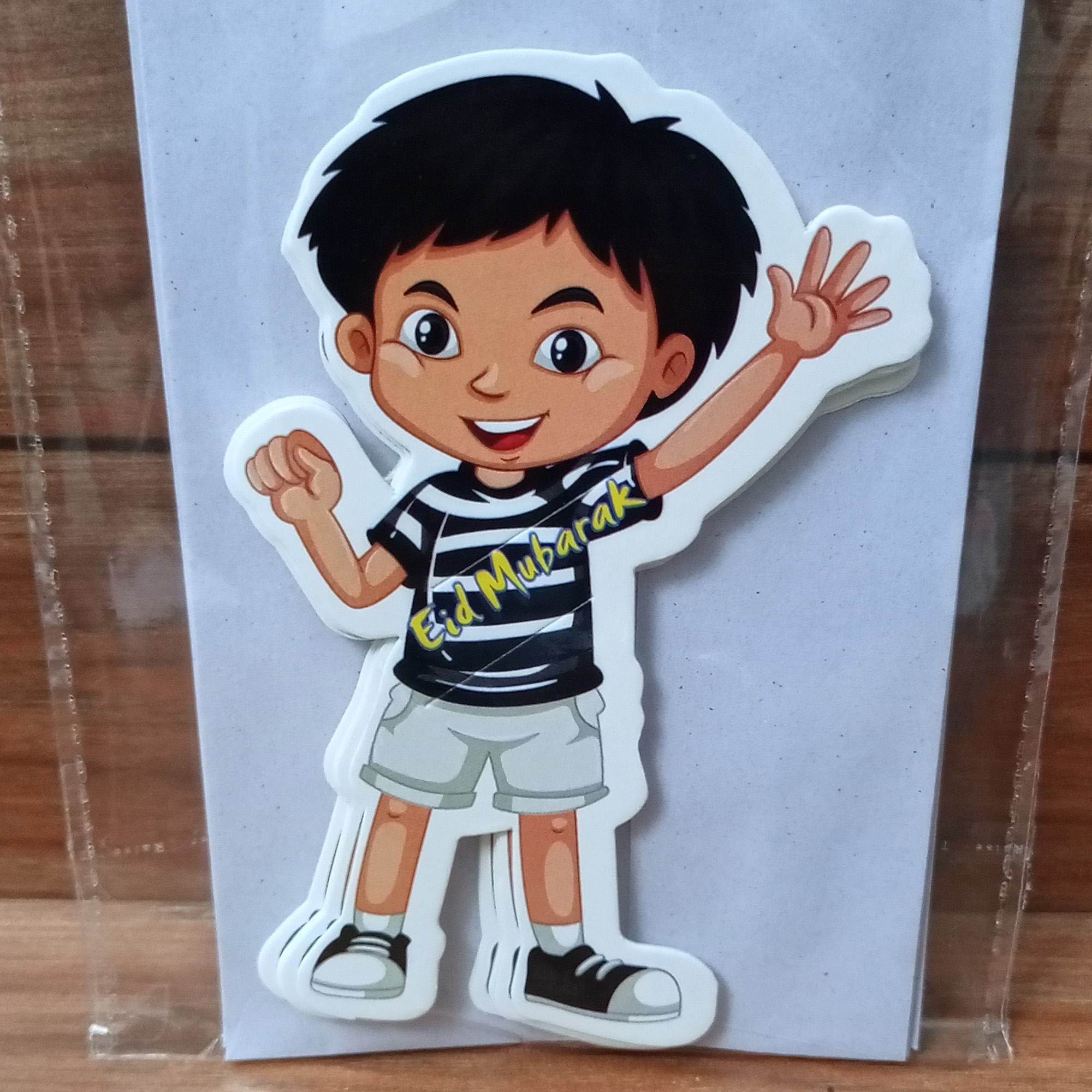 Kids Eidi, Tuck card, Eid card, Eidi Envelop (pack 5 with White Envelop ...