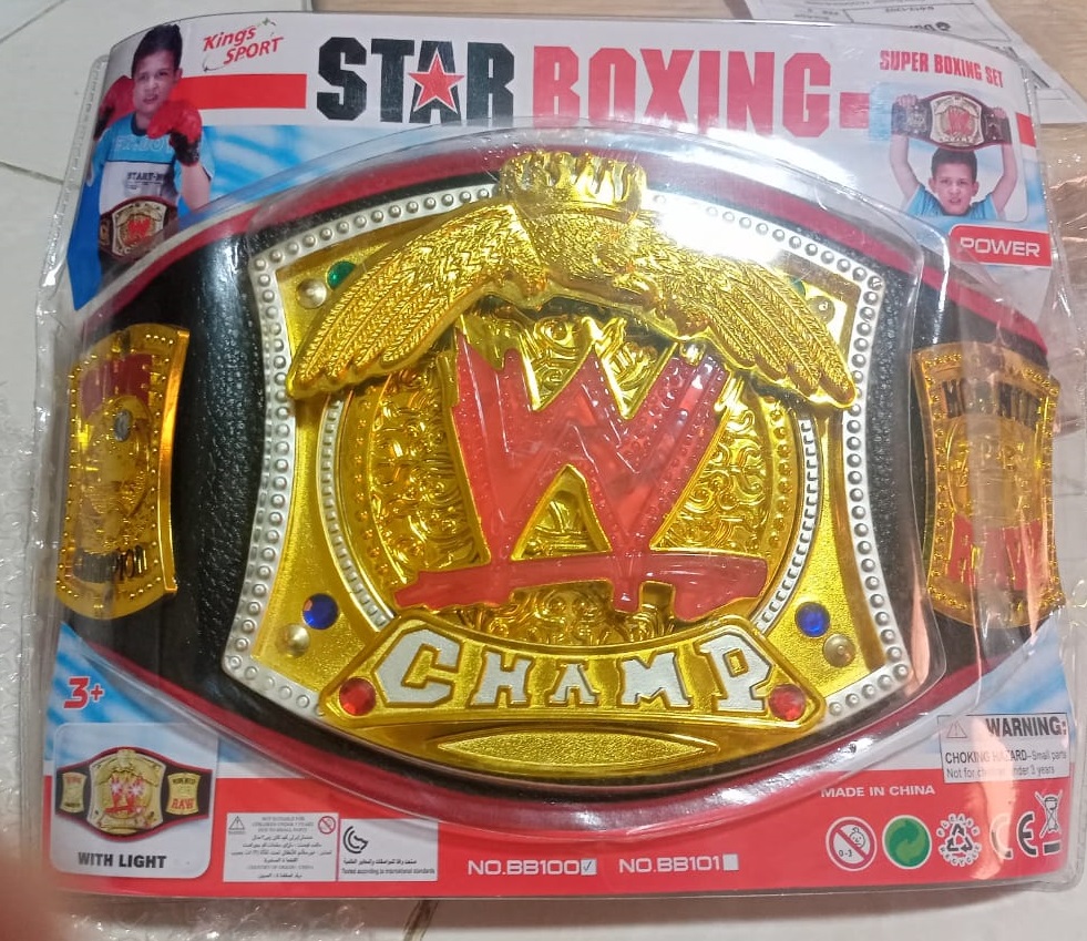 Star Boxing Wwe Championship Boxing , Wrestling Belt | Daraz.pk