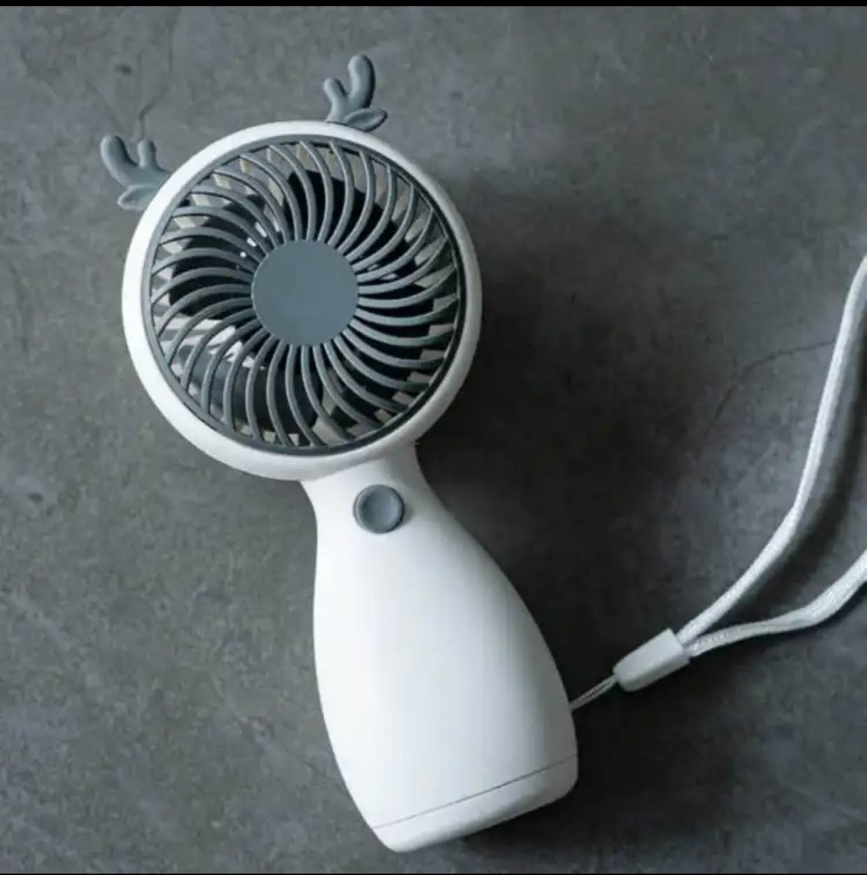 handy cooling fan portable fan with rechargeable cell and cable | Daraz.pk