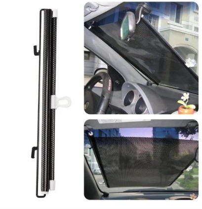 Car Retractable Foldable Sunshade Sun Block Auto Rear Window Front ...