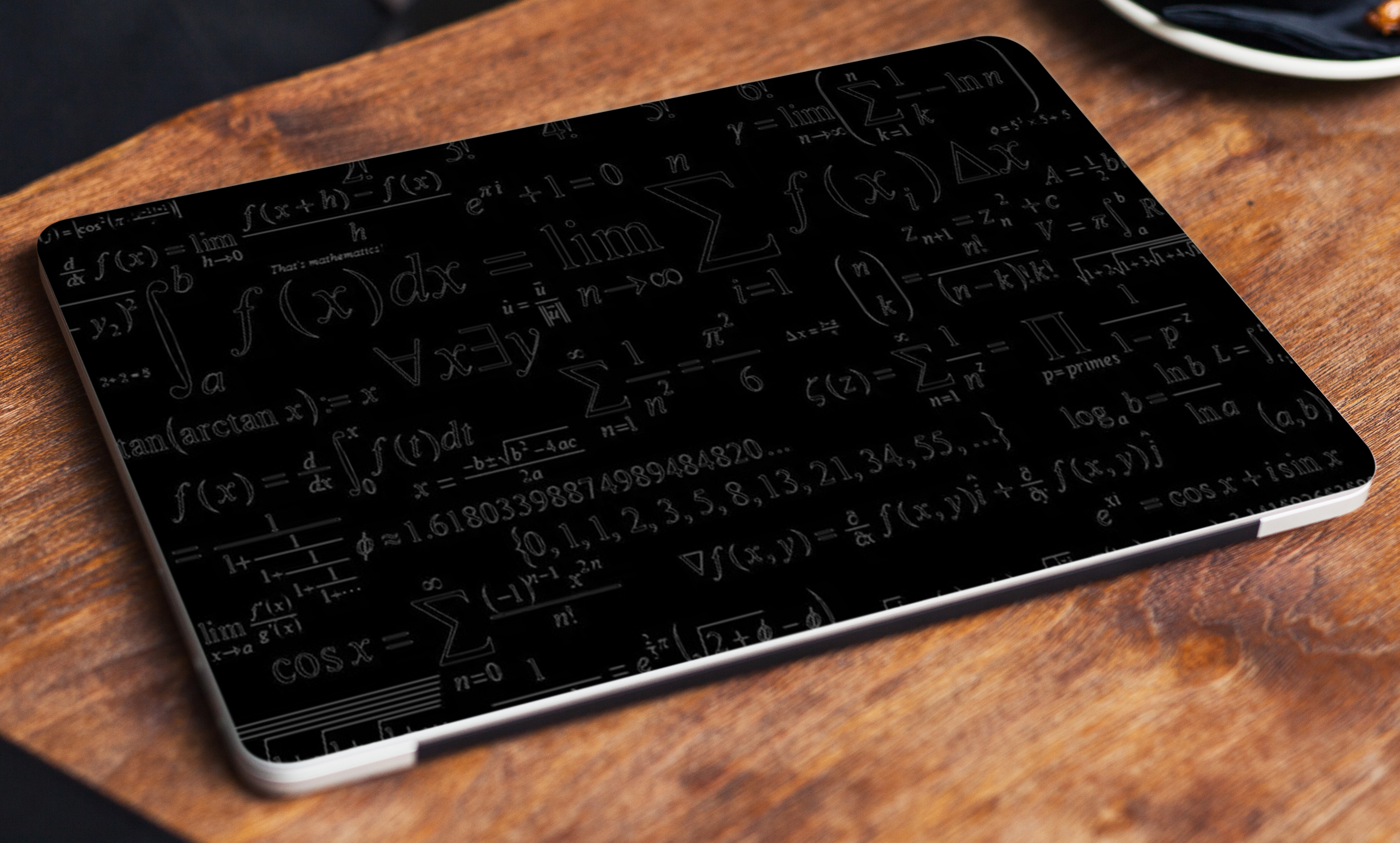 Math Background Laptop Skin Vinyl Sticker 13 13.3 14.6 15 15.4 15.6 ...