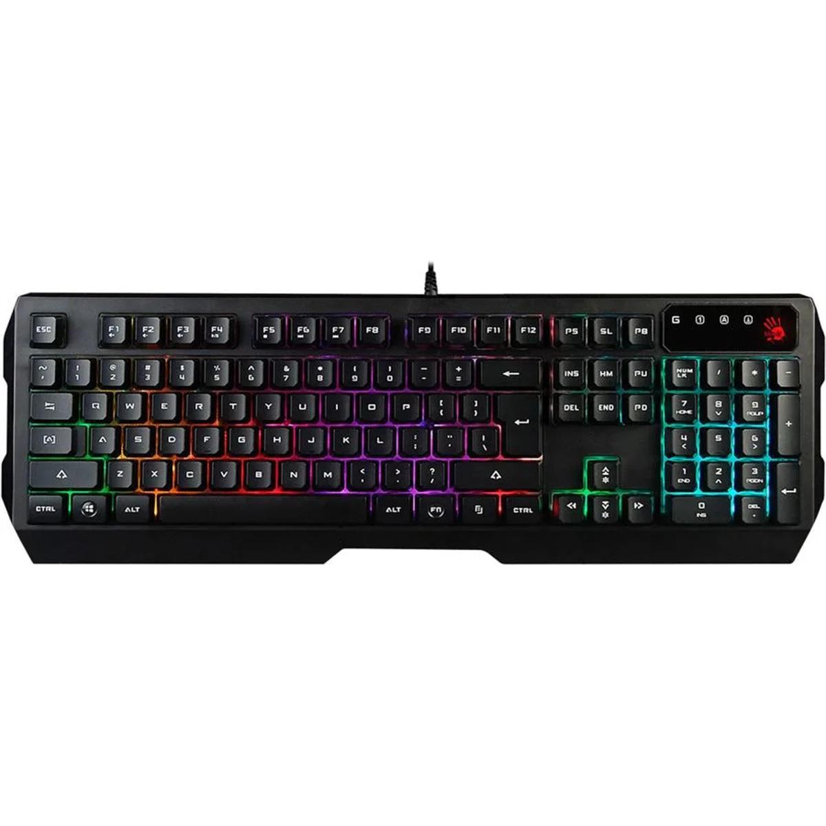 Bloody Q135 - Neon Backlit Illuminate Gaming Keyboard - 1000Hz Report ...
