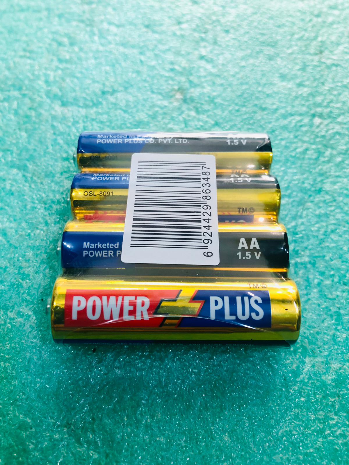 POWER PLUS BATTERY PREMIUM GOLD AA 1.5V | Daraz.pk