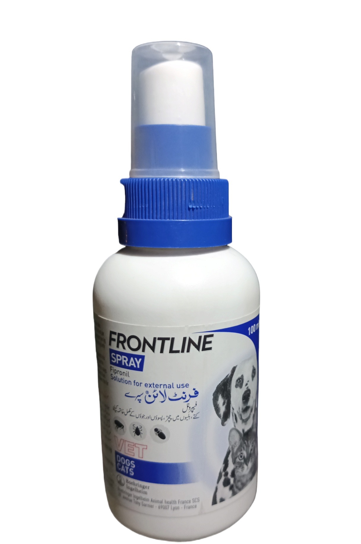 Frontline Spray For Cats and Dogs 100ml - Ticks and Fleas | Daraz.pk