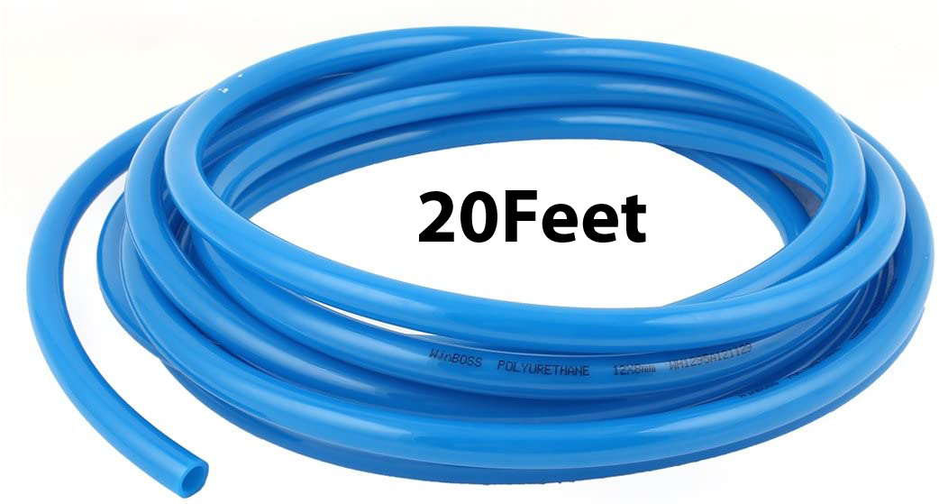 6mm PU Pipe pneumatic hose 6mm PU Tube for mist nozzles PU Tube Blue ...
