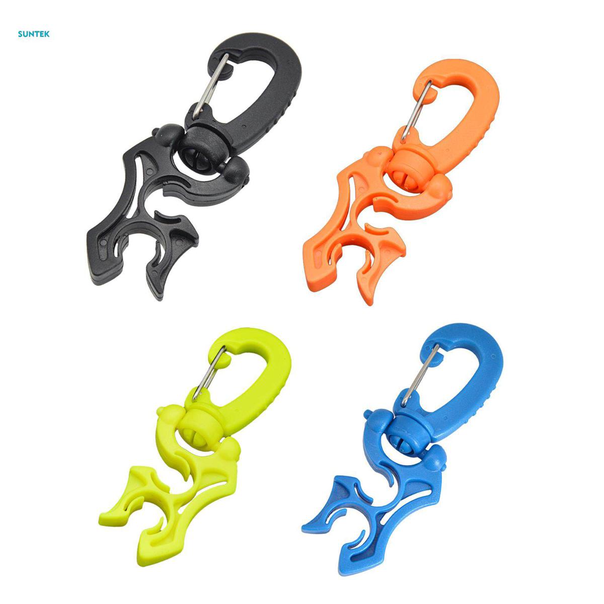 Scuba Hose Clip Snap Hook for Adults Snorkeling Universal Double BCD ...