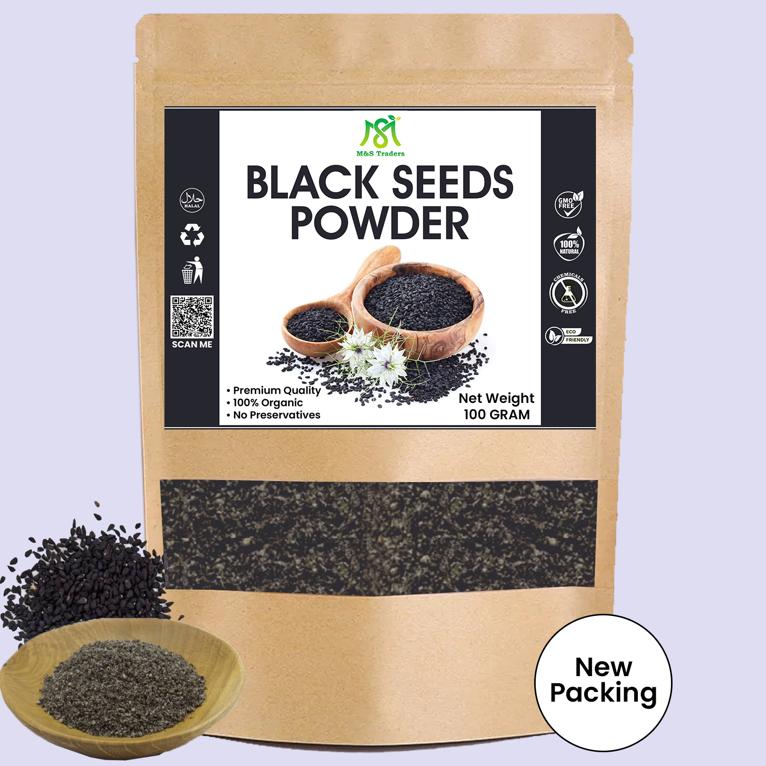 Organic Kalonji Powder | Black Seeds | seed | kalwanji Powder - 100 ...