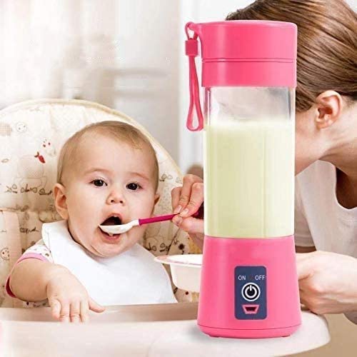 Portable Blender Mini USB Rechargeable Personal Size Juicer Cup for ...