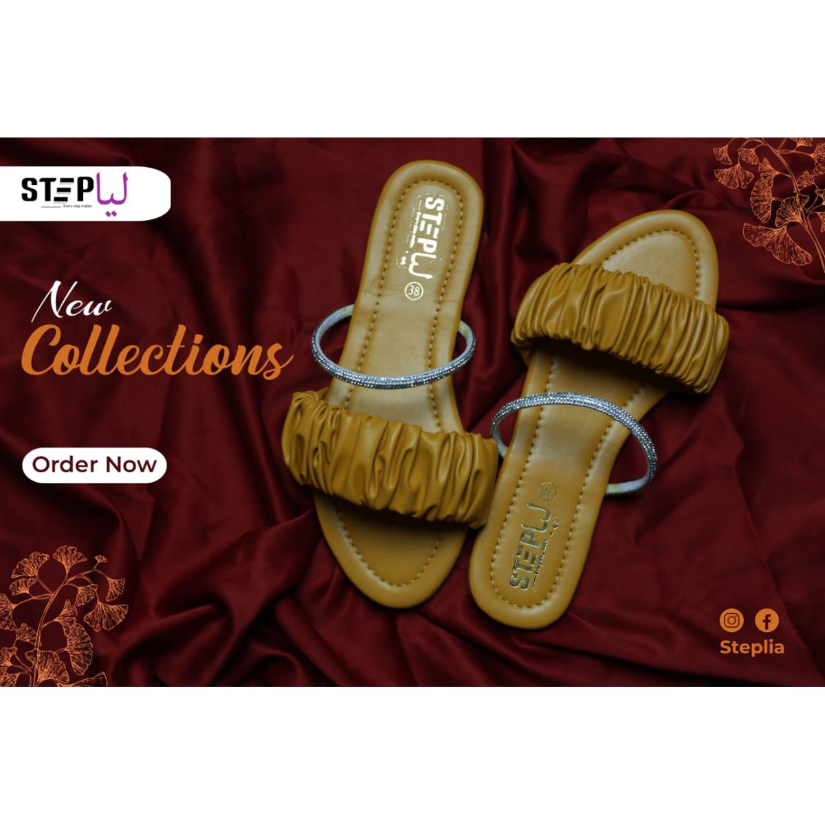 Girls' Party Wear High-Quality Slippers - Eid Collection | Daraz.pk