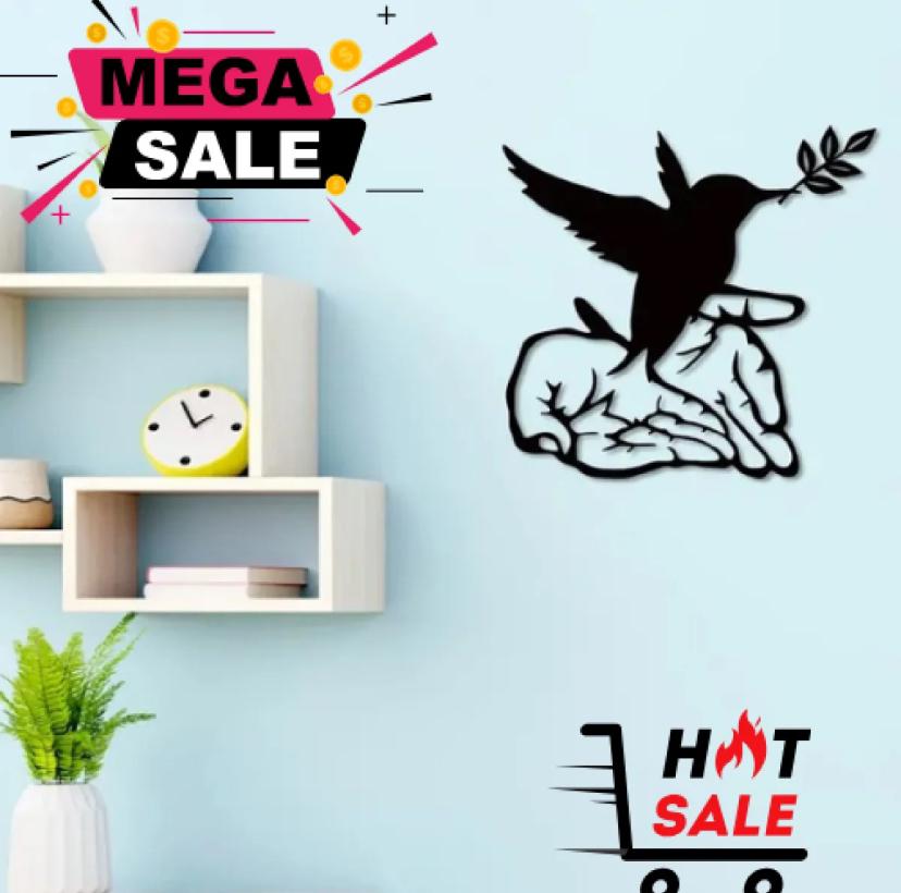 Bird Wooden Frame - Stylish Design for Office and Living Room Décor ...