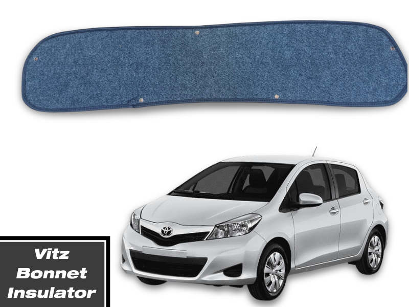 Bonnet Insulator with Clips for Toyota Vitz 2006 to 2011 | Toyota Vitz ...