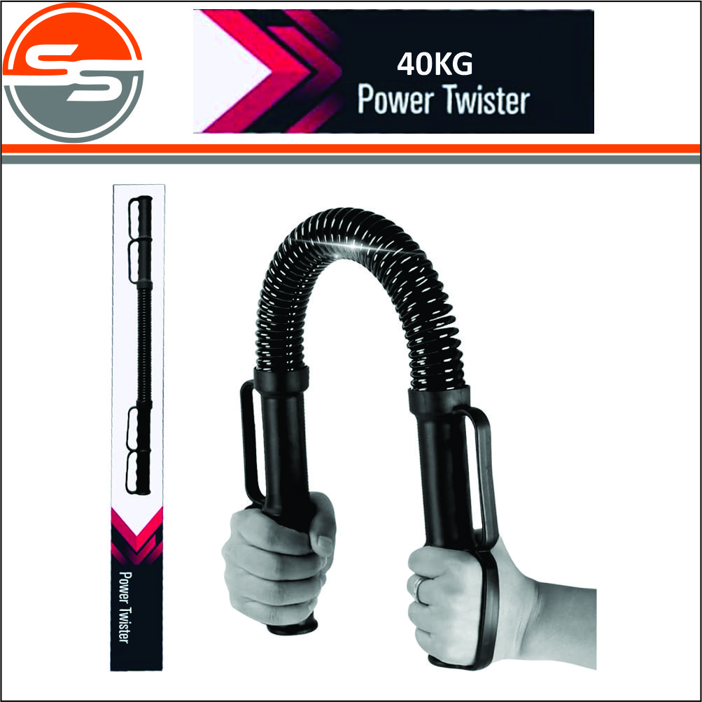 POWER TWISTER BAR 40 KG - UPPER BODY EXERCISE FOR CHEST, SHOULDER ...