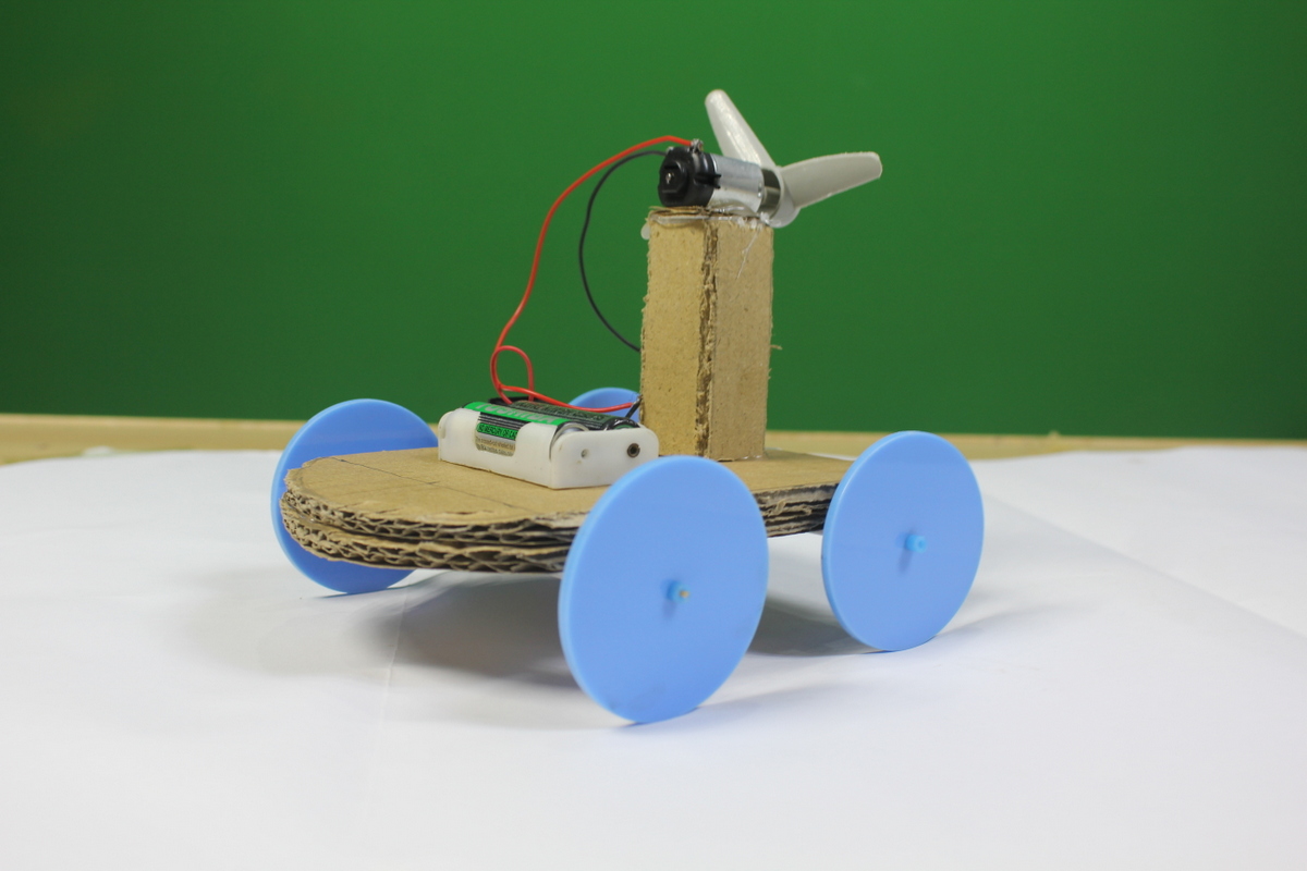 Air Propeller Car | DIY STEM Project for Kids - Comes with Instructions ...