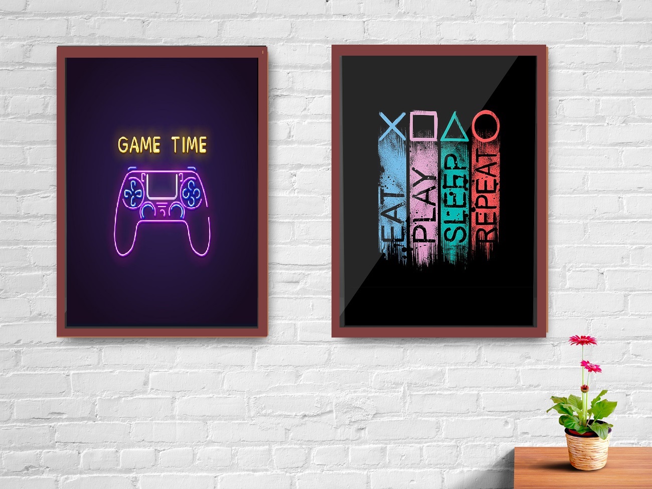Gaming Photo frame, Gaming Poster Picture Frame - Gaming Picture Frame ...