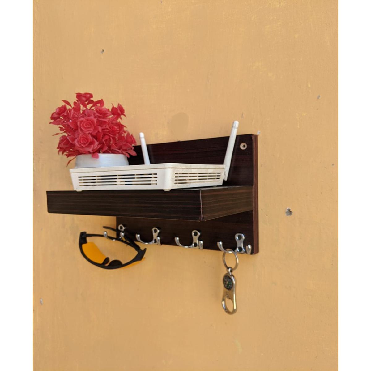 Wifi router & Ptcl Modem stand plus Key holder Keychain Stand | Daraz.pk