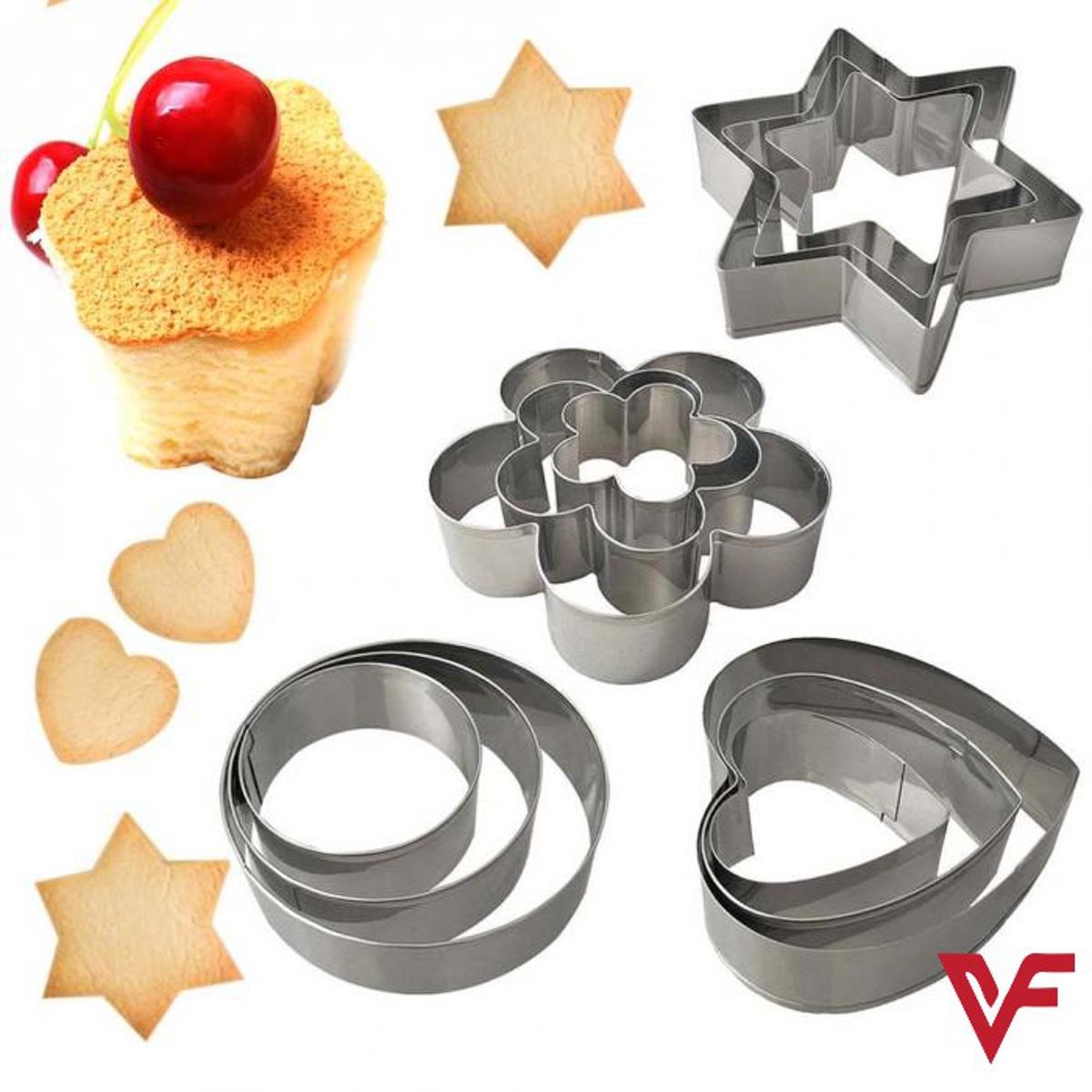 Squid Games Cookies Sugar Candy Making Tools Set | 6 Piece Stainless ...