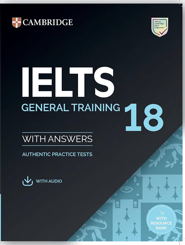 Cambridge IELTS GENERAL Training Book 18 AUDIO WITH QR CODE | Daraz.pk