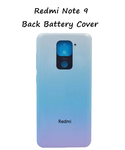 Redmi Note 9 Back Battery Cover Rear Door Housing Case Back Panel for ...