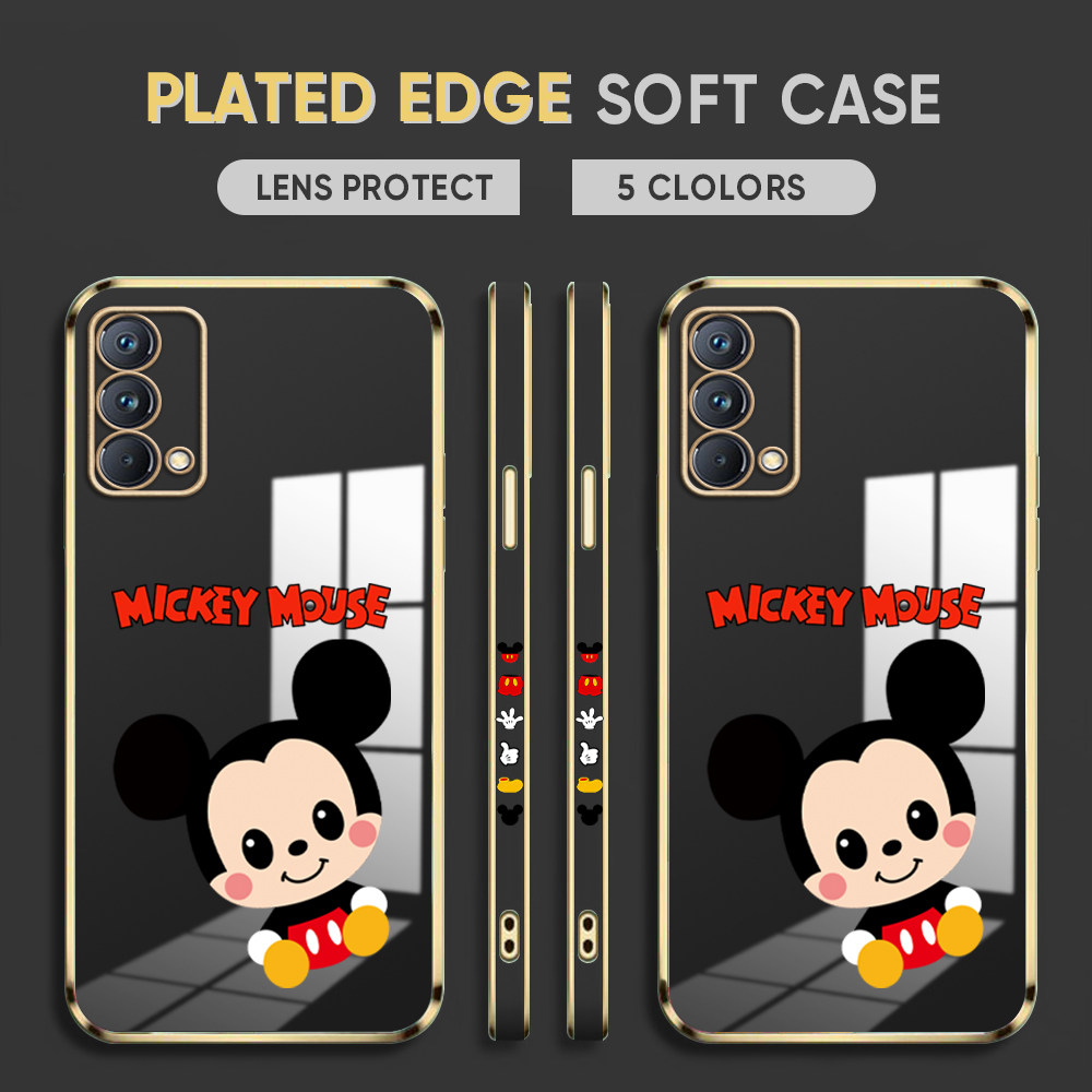 (Free Lanyard) Luxury 6D Plating Case for OPPO Reno5 5G Phone Cases ...