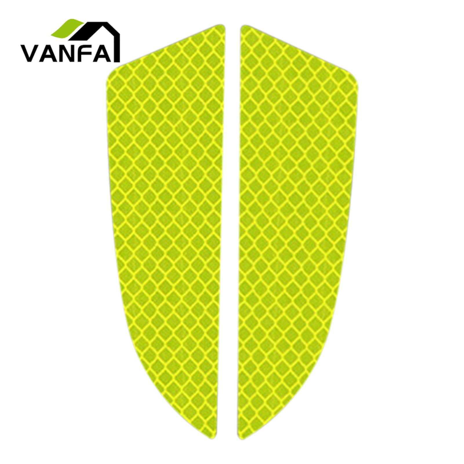 Car Reflector Stickers Reflective Exterior Car Front Bumper Decals ...