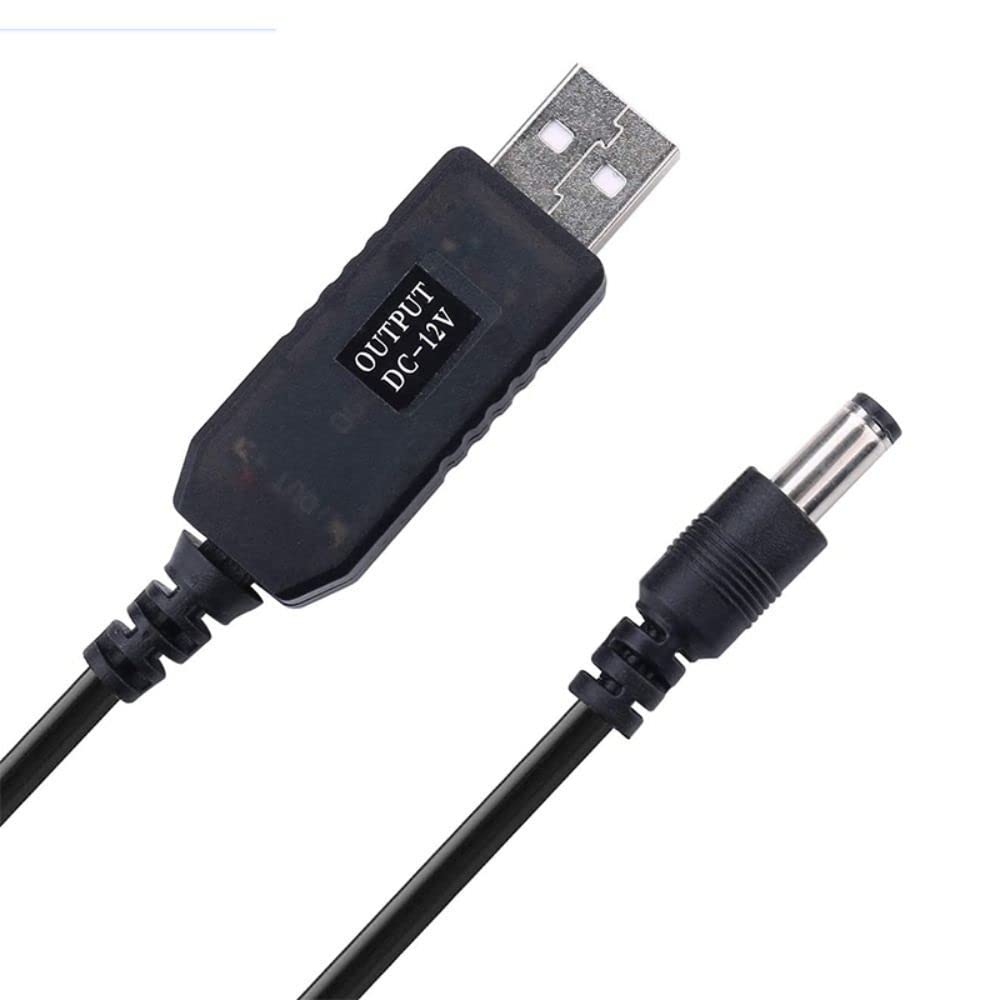 Router Cable WiFi to Powerbank Cable Connector DC 5V 9V 12V USB Cable ...