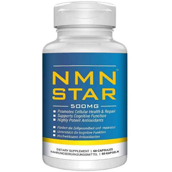 NMN STAR Ultra High Purity NMN Supplement 500mg Capsules Original ...