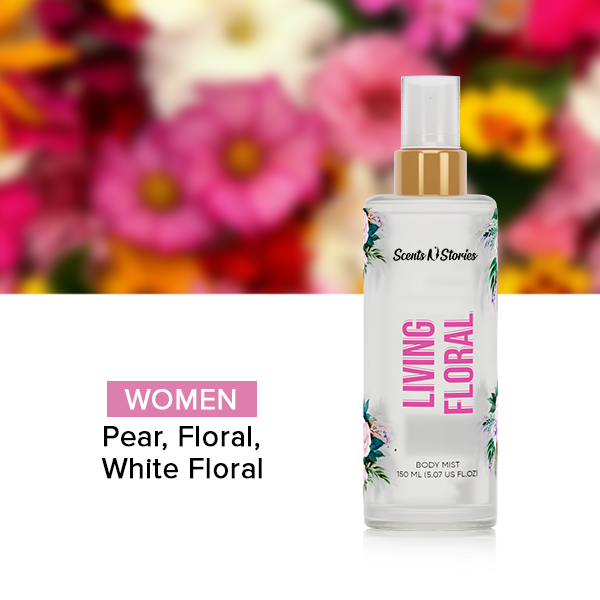 Living Floral | Women’s Favorite Floral Body Mist | Scents N Stories ...