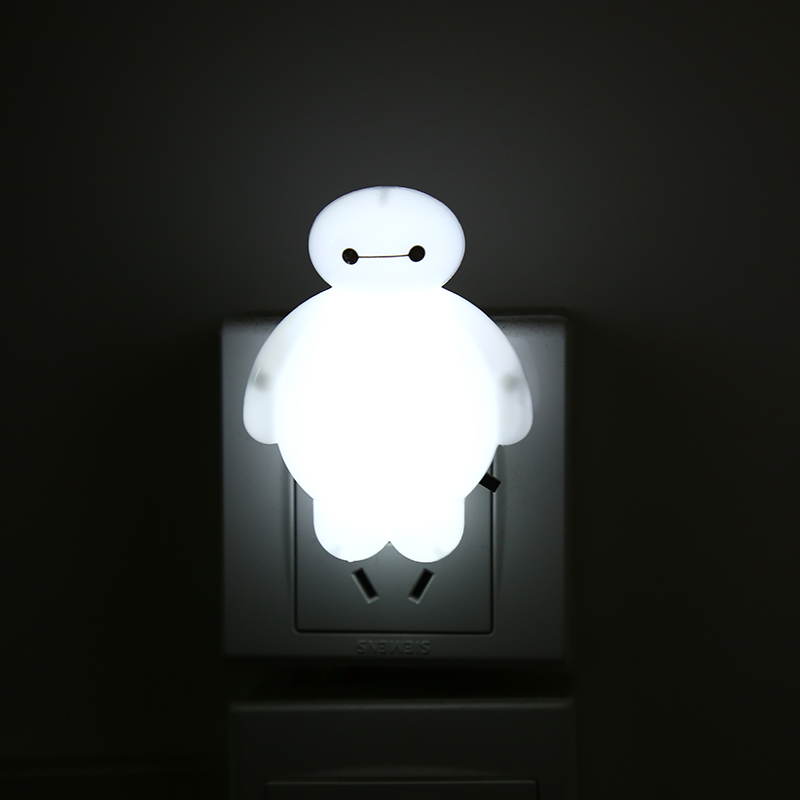 BayMax LED Night Light Bulb Energy Saving Big Hero 6 Cute Lamp Home Kid ...