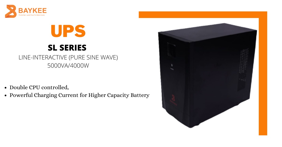 BAYKEE SL-5KL 5000VA/4000w | LINE INTERACTIVE UPS | ( PURE SINE WAVE ...