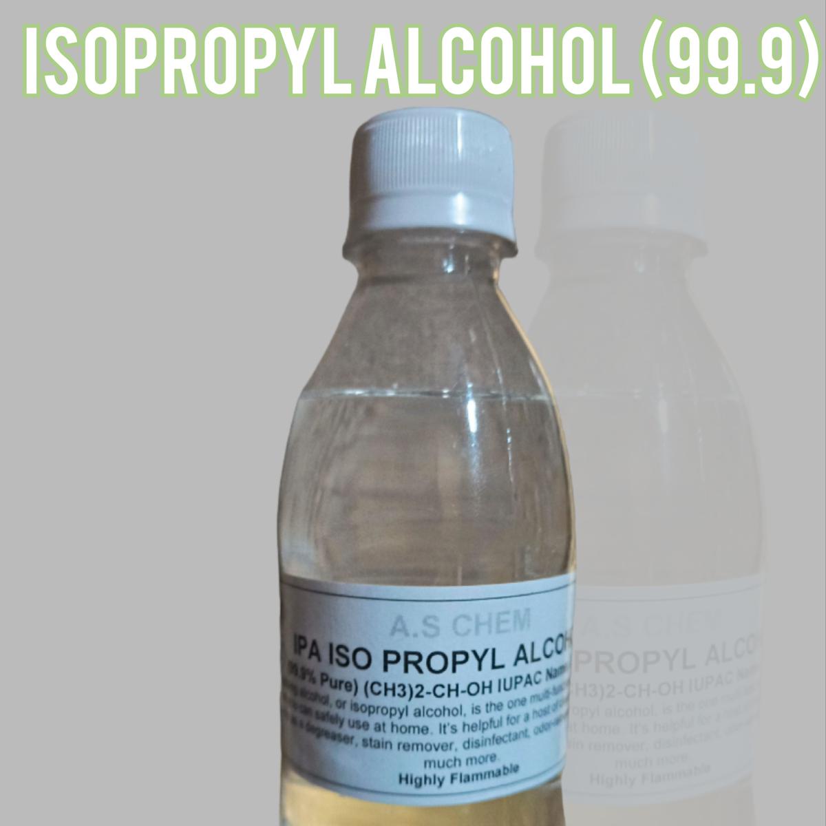 IPA ISO Propyl Alcohol (99% Pure) 250ml (CH3)2-CH-OH | Daraz.pk