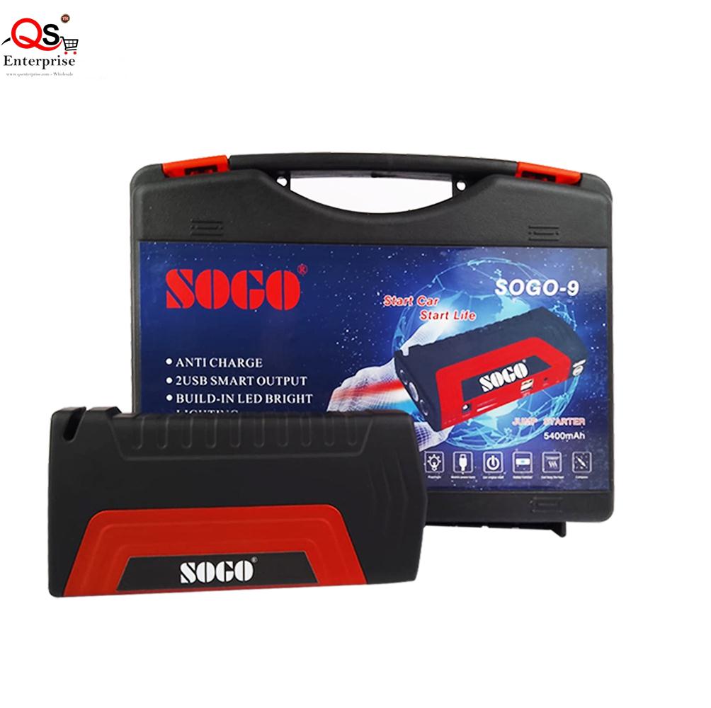 Sogo - 9 High Power Battery Jump Starter Power Station 54000 mAH - High Quality | Daraz.pk