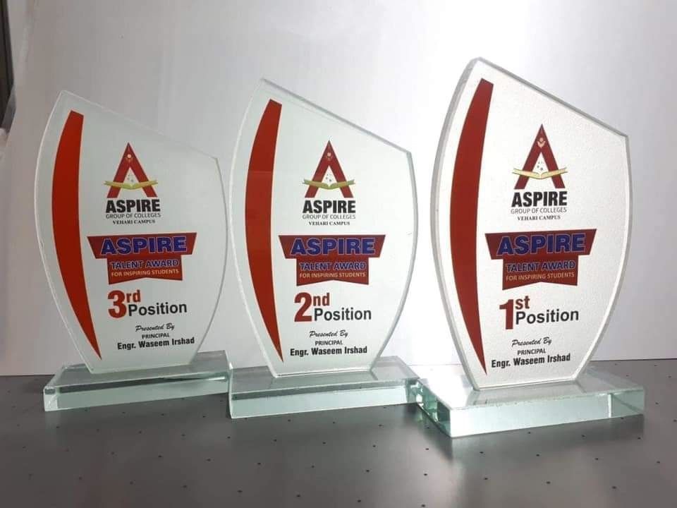 Customized Glass Shields / Awards for Ceremony | Gifts for teachers ...