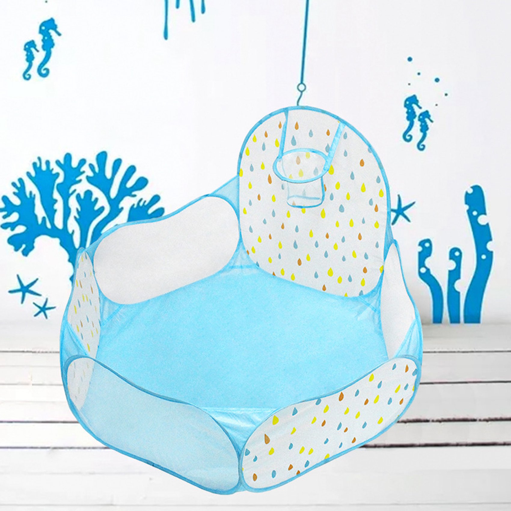 ARELENE Portable Foldable Baby Playpen Children Ball Pit with ...