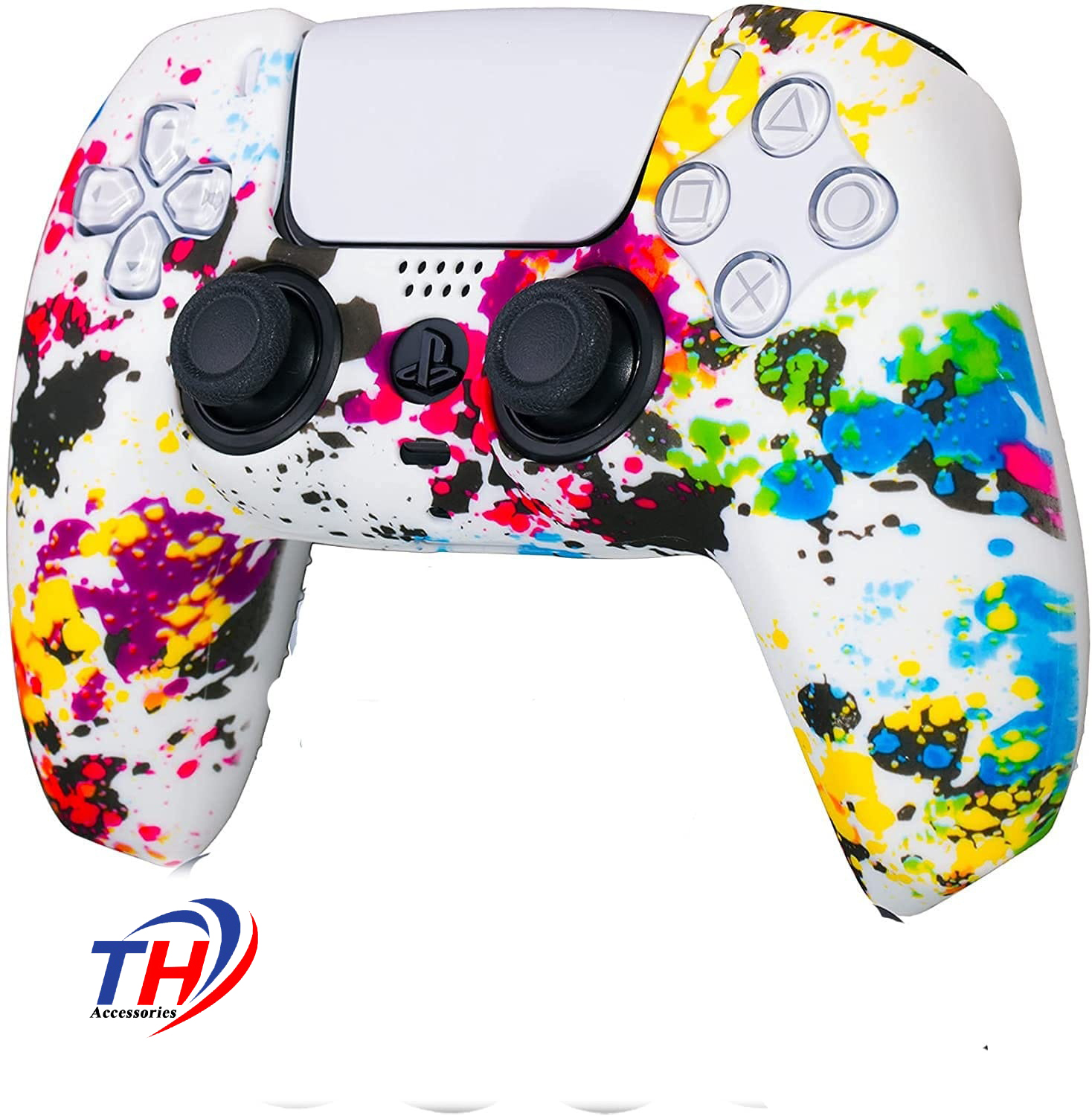 PS5 Controller Skin PS5 Accessories Anti Slip and Soft Silicon Rubber ...