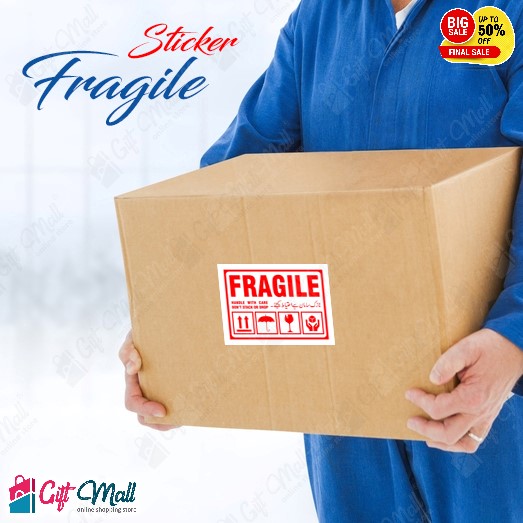 GIFT Mall - Care Fragile Stickers for Sensitive Products 10 / 25 / 50 ...