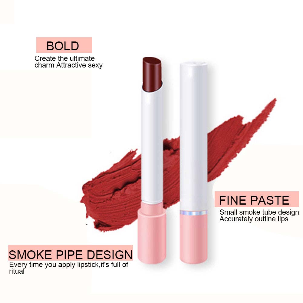 Vibely Smoke Pipe Matte Lipstick | Lipstutorial.org