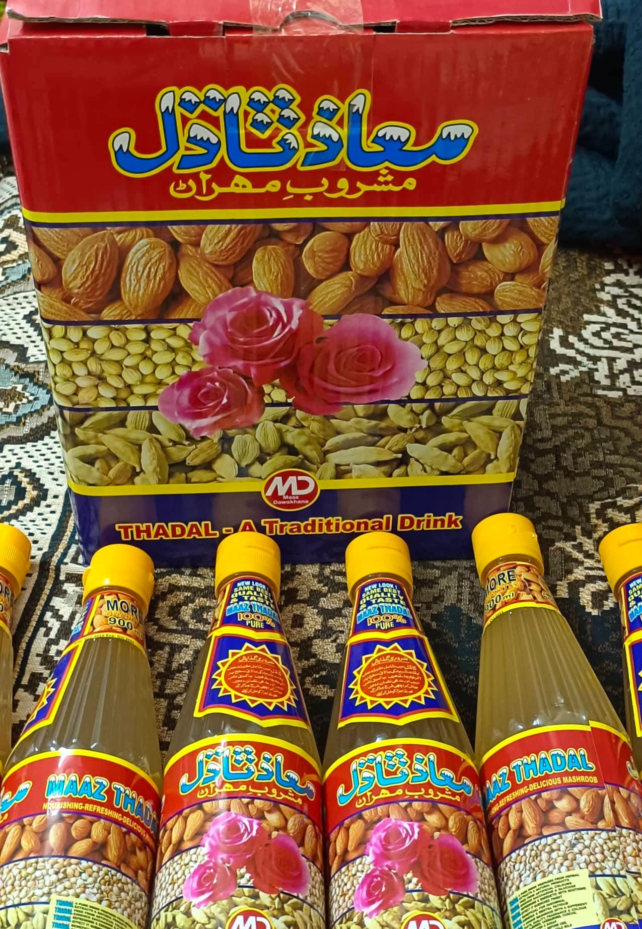 Maaz Thadal Nawabshah 900ml Orignel Thadal 100% Pack of 6 Bottles ...