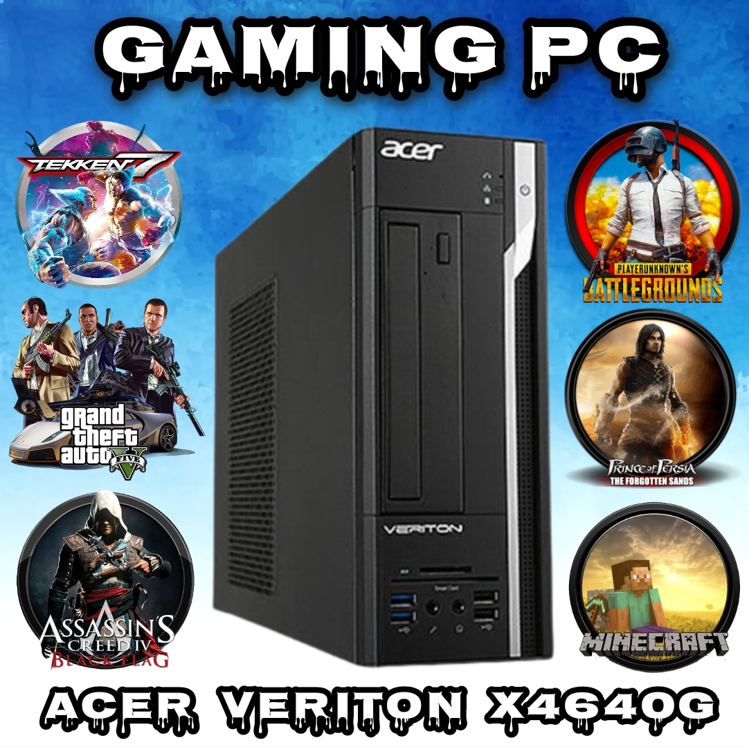 PC computer Gaming | Gaming PC Intel Core i5-6500 6th Generation Ram 8GB DDR4 SSD 256GB Hard ...