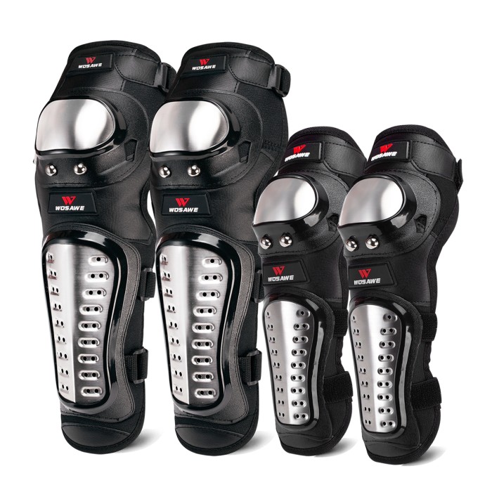 Motorcycle Elbow & Knee Safety Guard / BSDDP/ Pro Biker Motorcycle ...