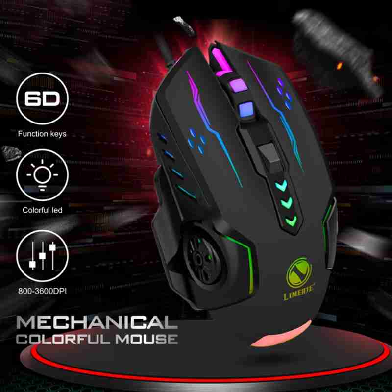 Professional RGB Wired 3600 DPI Competitive Gaming Mouse | Daraz.pk