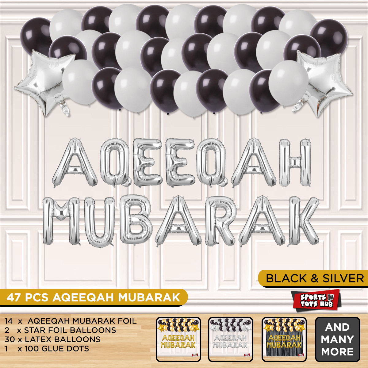 Aqeeqah Mubarak Decoration Collection, Decoration Supply, Ramazan Decor ...