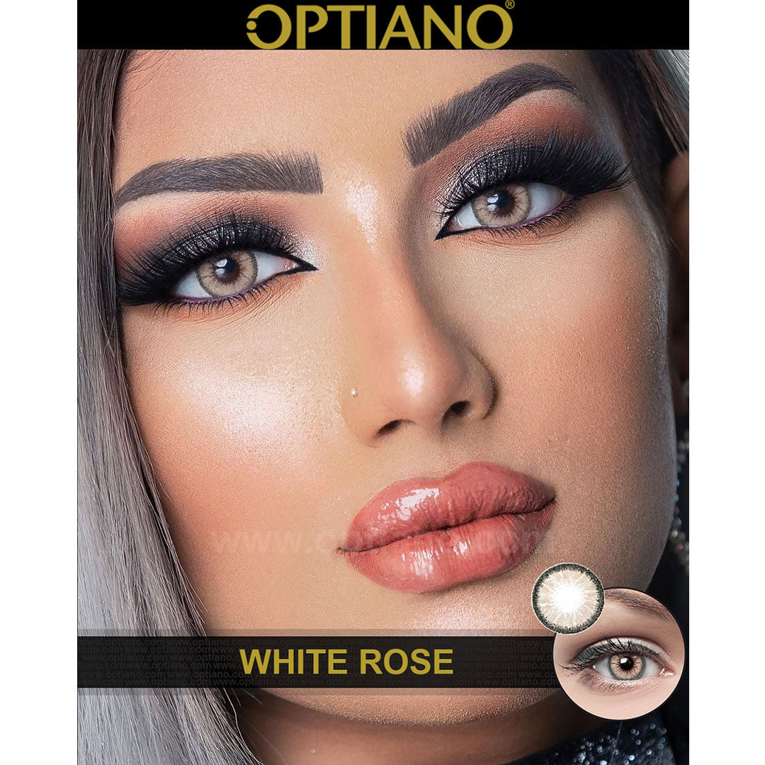 Optiano White Rose Daily Wear Eyesight Lenses | All Contact Lenses ...