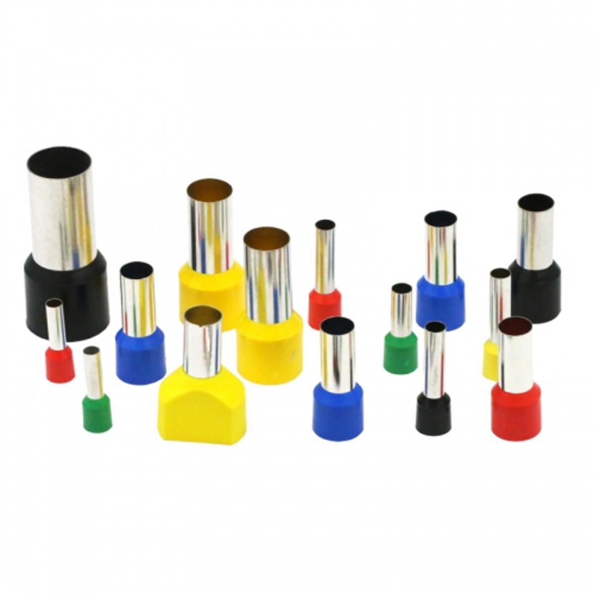 16mm Insulated Ferrules Terminal Block Cord End Wire Connector ...